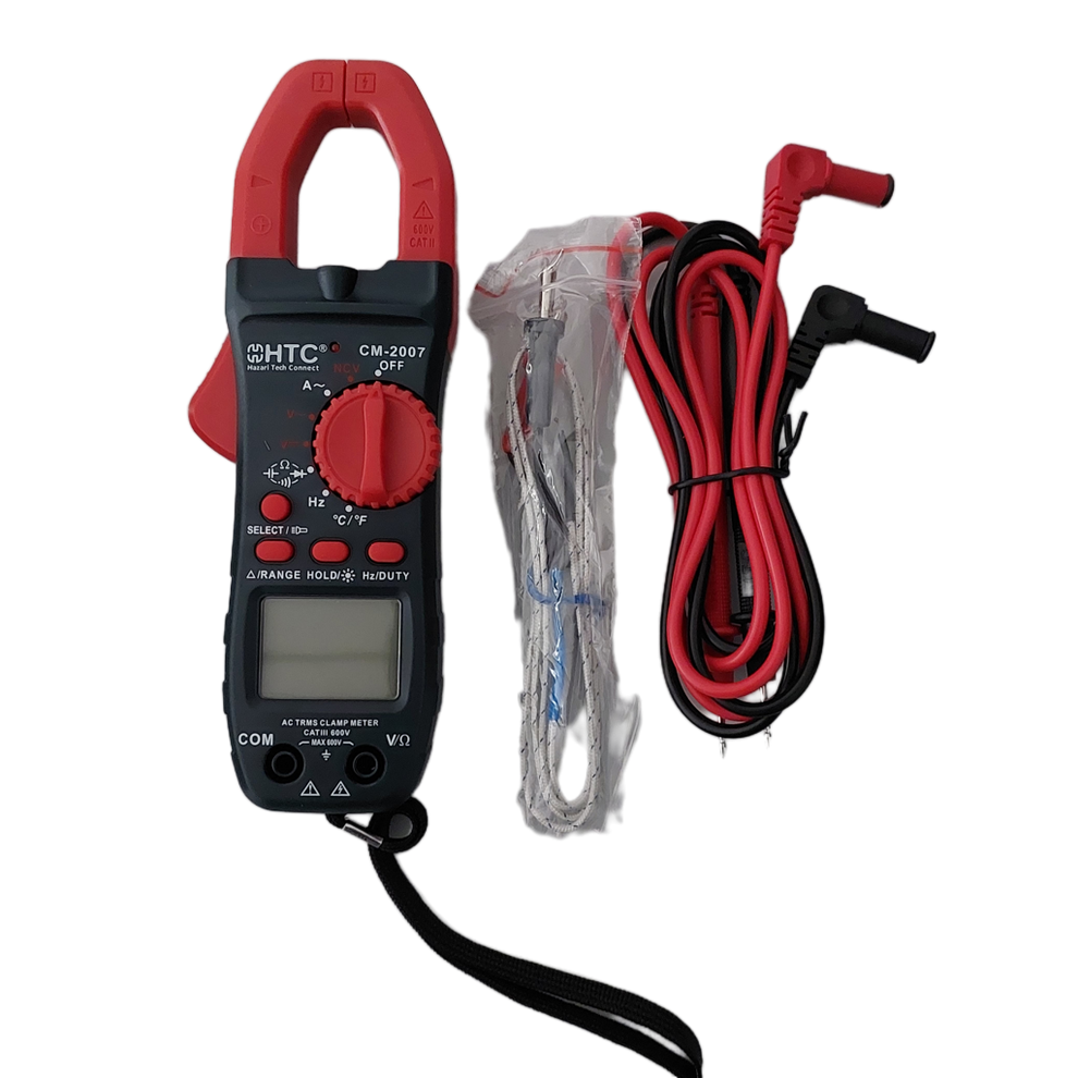 HTC CM 2007 Clamp Meter – The DE Engineers